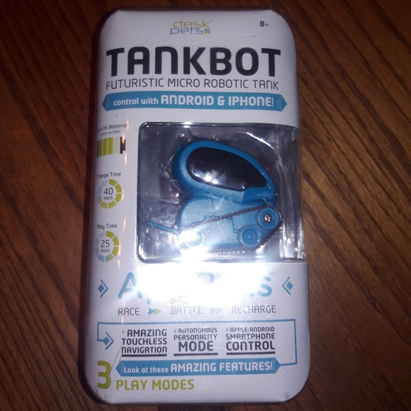 Desk Pets | Toys | Tankbot Micro Robotic Tank Control With Phone | Poshmark
